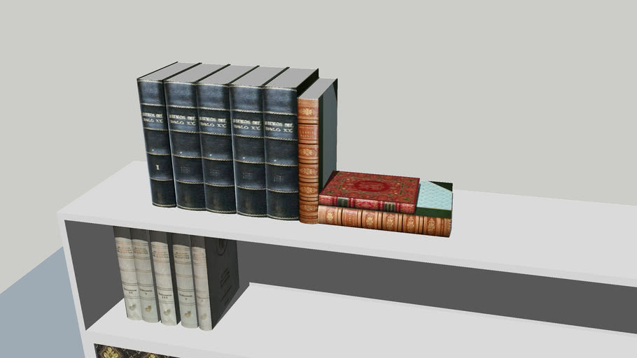 Mas libros-2 | 3D Warehouse