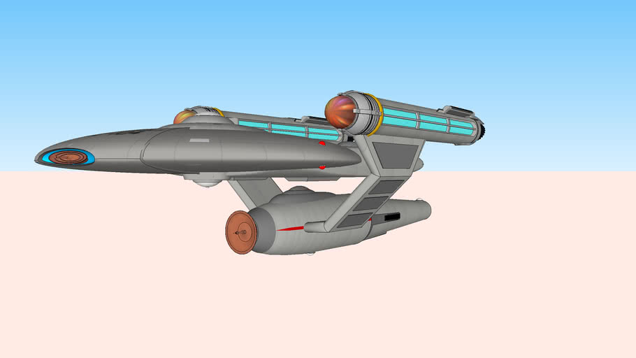 TOS Oberth Class starship | 3D Warehouse