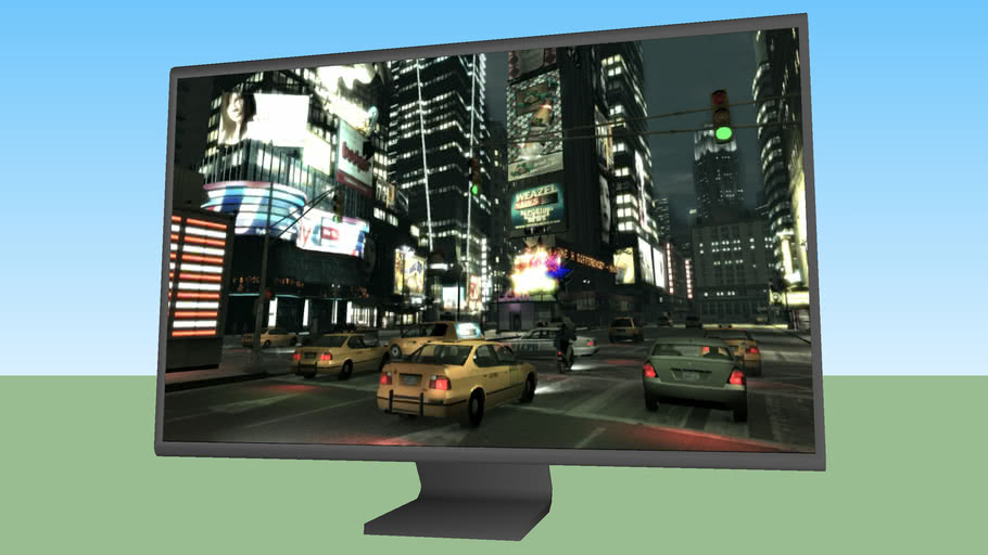 monitor de pc | 3D Warehouse