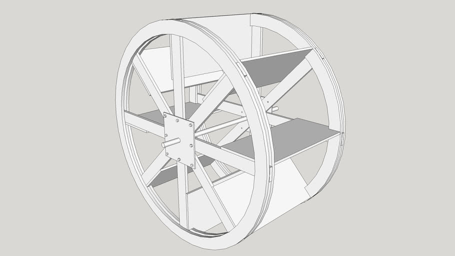 Water Wheel | 3D Warehouse