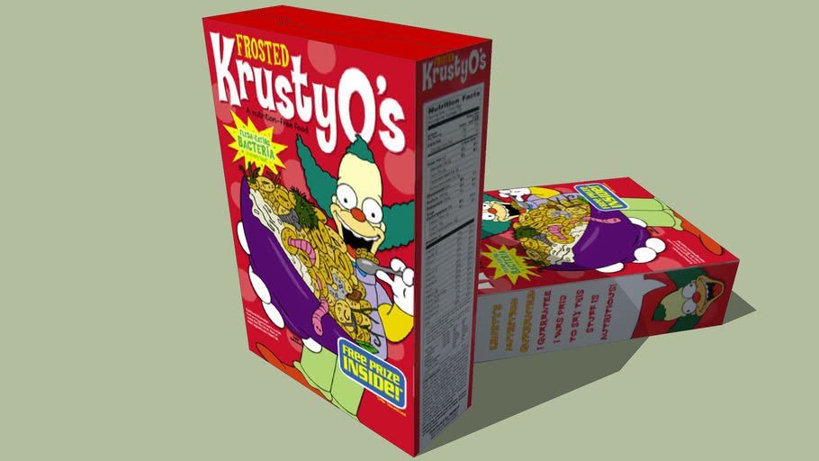 Krusty cereal taste chiken | 3D Warehouse