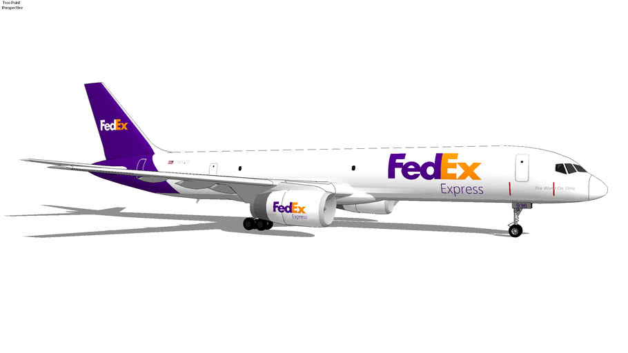 FedEx Express Boeing 757-2T7(SF) (2019) N936FD | 3D Warehouse