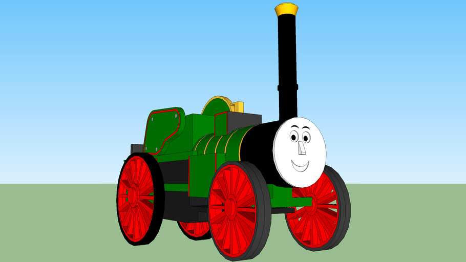 Trevor the Traction Engine | 3D Warehouse