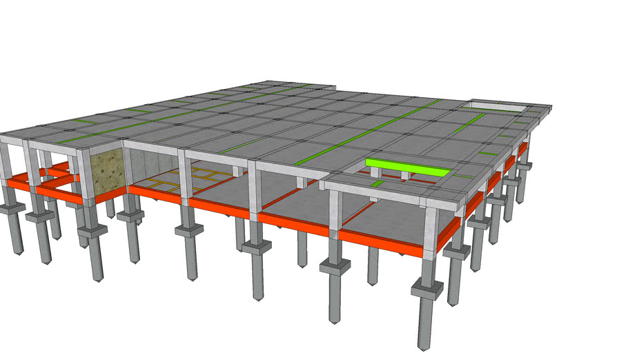 Pondasi telapak | 3D Warehouse