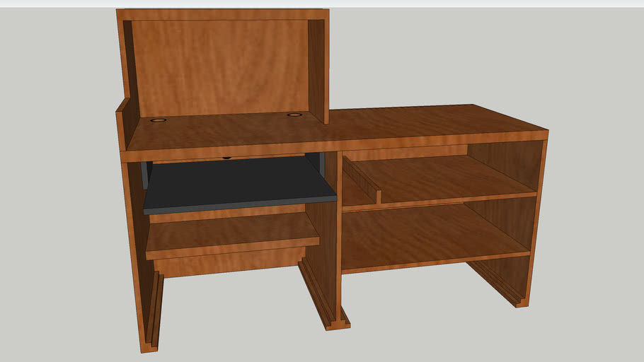 Computer Table | 3D Warehouse