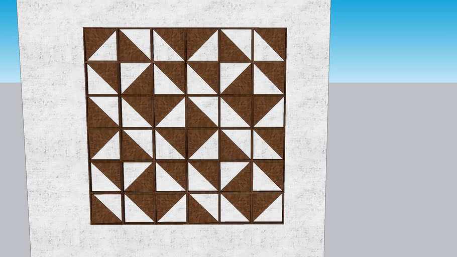 Wall Pattern Wooden | 3D Warehouse