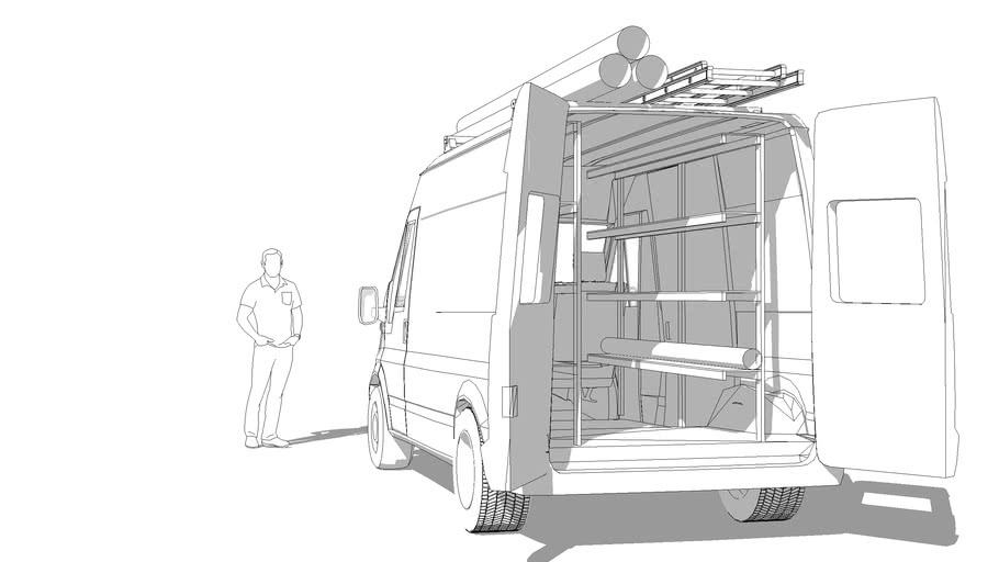 Plumber's Van | 3D Warehouse