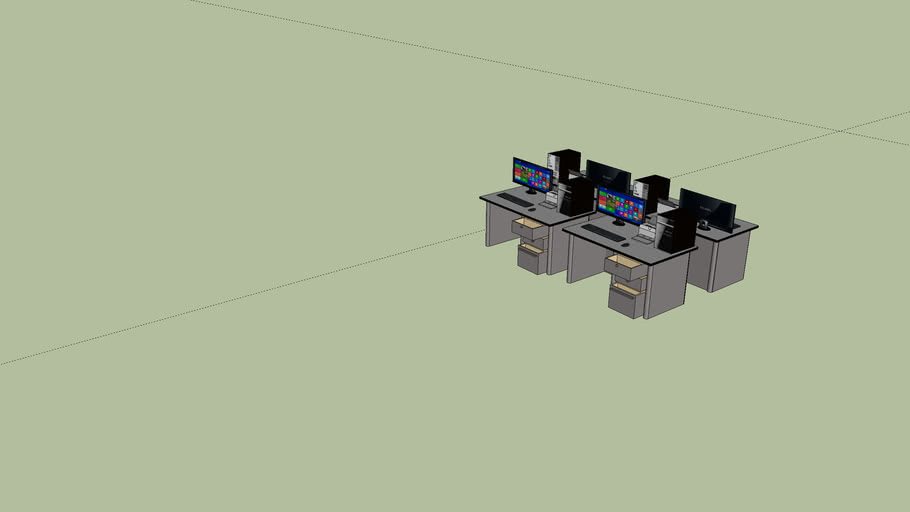 office desktop | 3D Warehouse