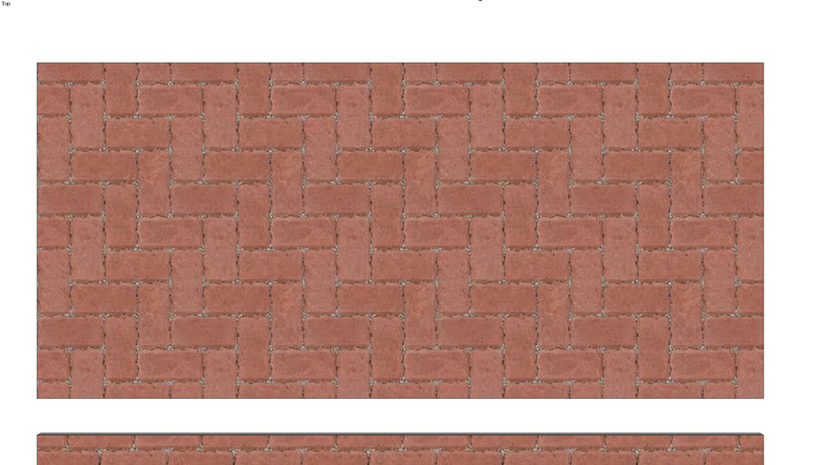 Marshalls Permeable Paving Priora - Red - Stretcher/Herringbone | 3D ...