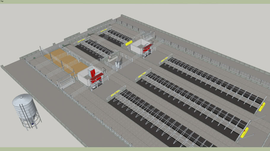 Vetvice/DairyLogix + Verkley Design and Modelling - 120 Cow Dairy Barn ...