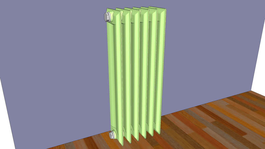 Iron casting radiator | 3D Warehouse