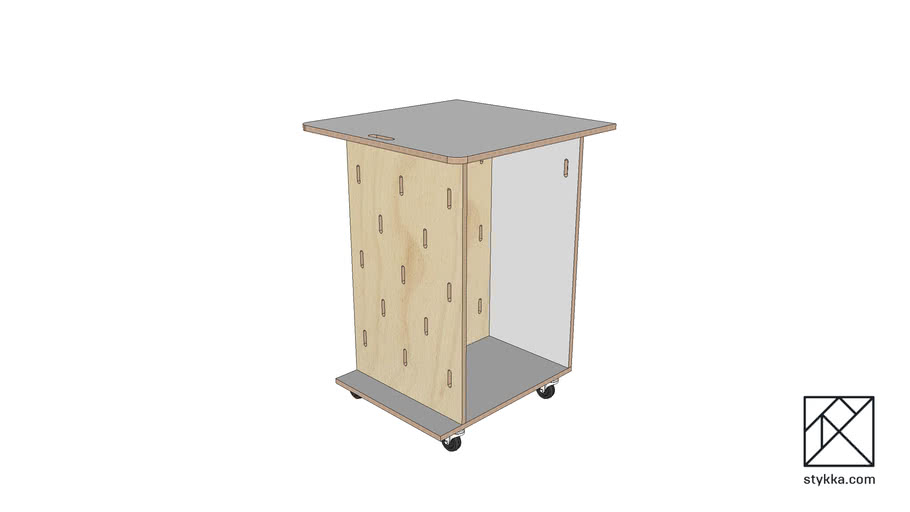 Design Thinking Table (Birch) | 3D Warehouse