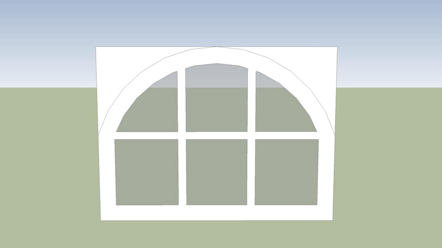 Window Round Top | 3D Warehouse