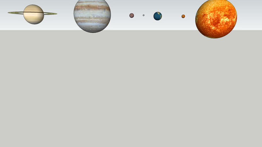 Solar System | 3D Warehouse