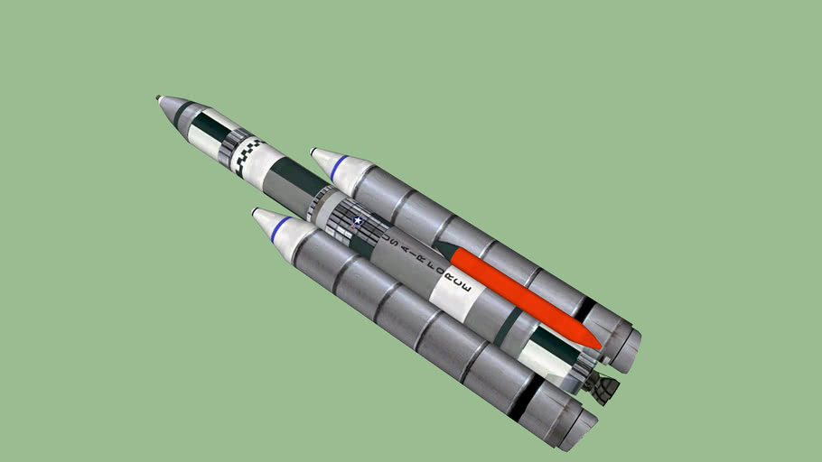 Titan IIIC booster | 3D Warehouse