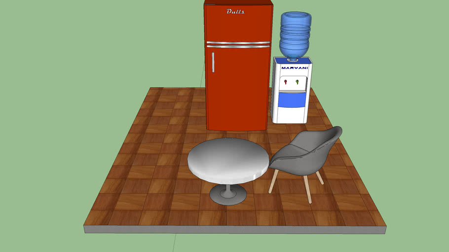 KULKAS + DISPENSER | 3D Warehouse