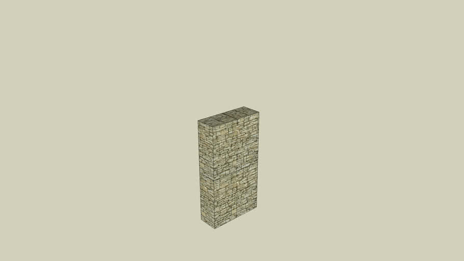 stone wall | 3D Warehouse