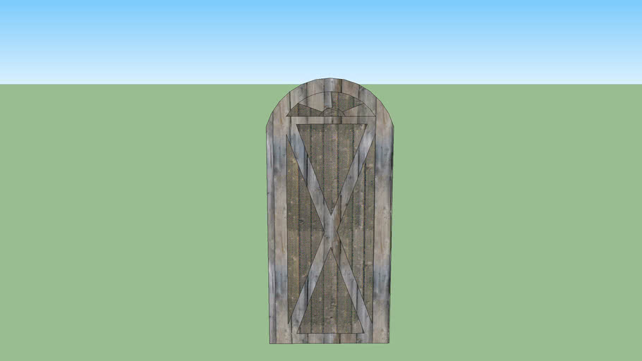 Wood gate | 3D Warehouse