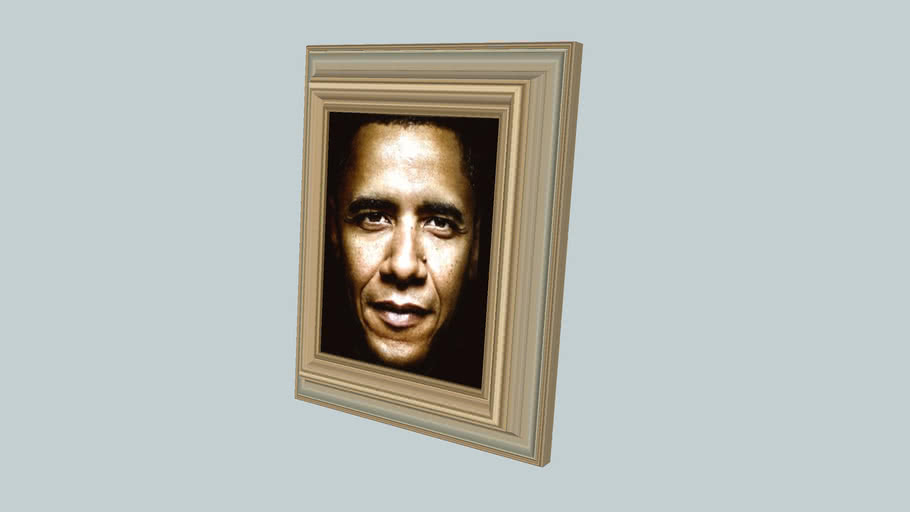'Famous People'... 'Barack Obama'... Eyes Illusion.. | 3D Warehouse