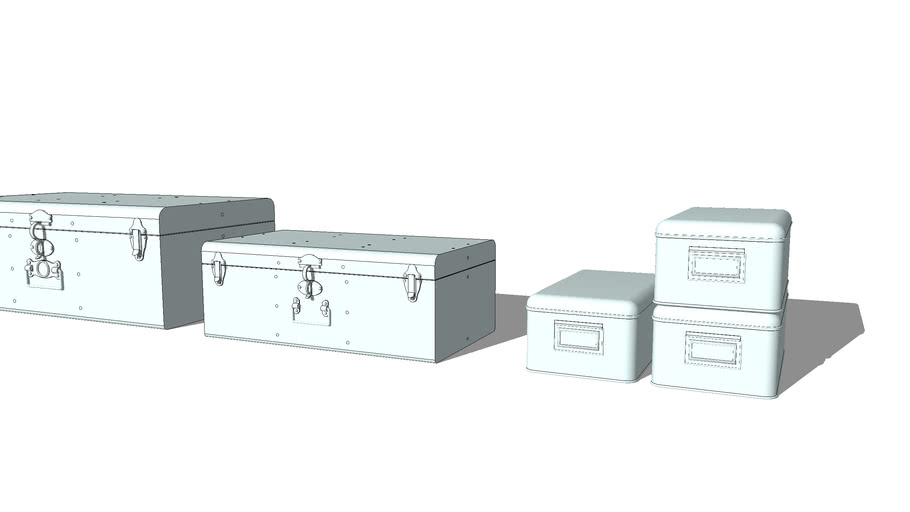 Vintage box | 3D Warehouse