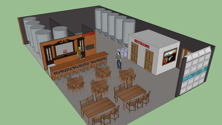 Small Brewery | 3D Warehouse