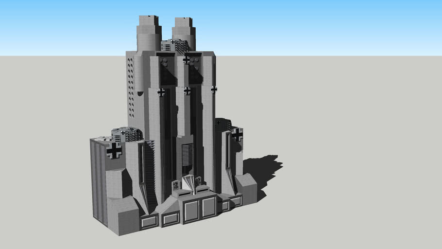 castle nazi wolfenstein (fanmade) part 1 | 3D Warehouse