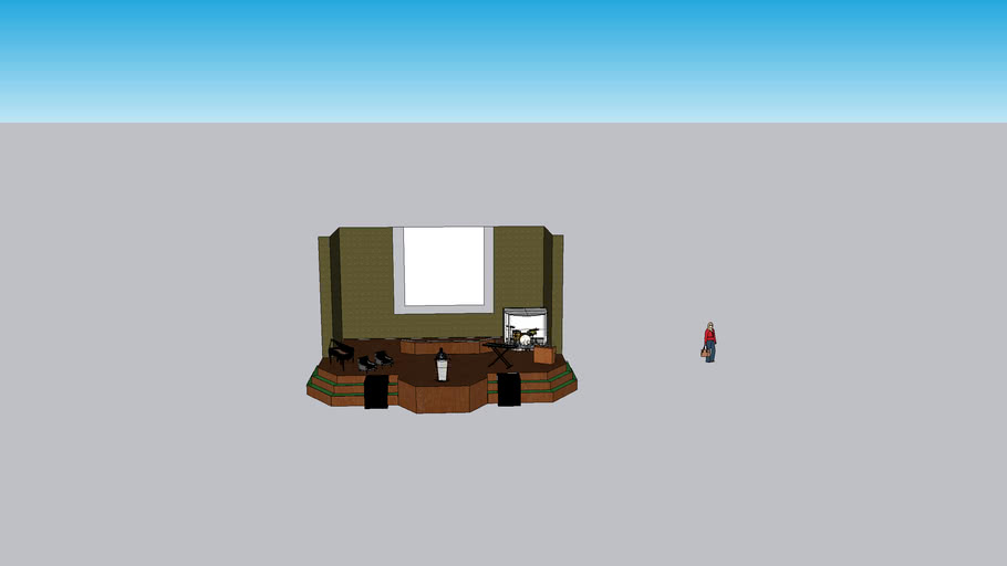 church stage | 3D Warehouse