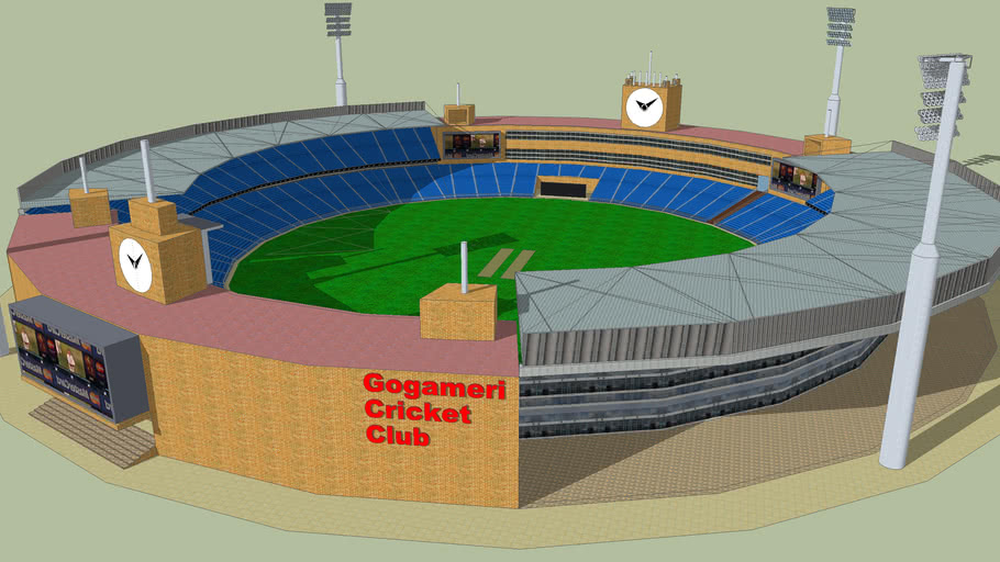 Gogameri Cricket Club Ground | 3D Warehouse