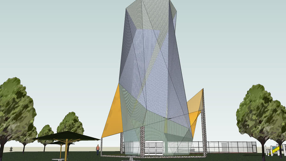 Edificio moderno. | 3D Warehouse