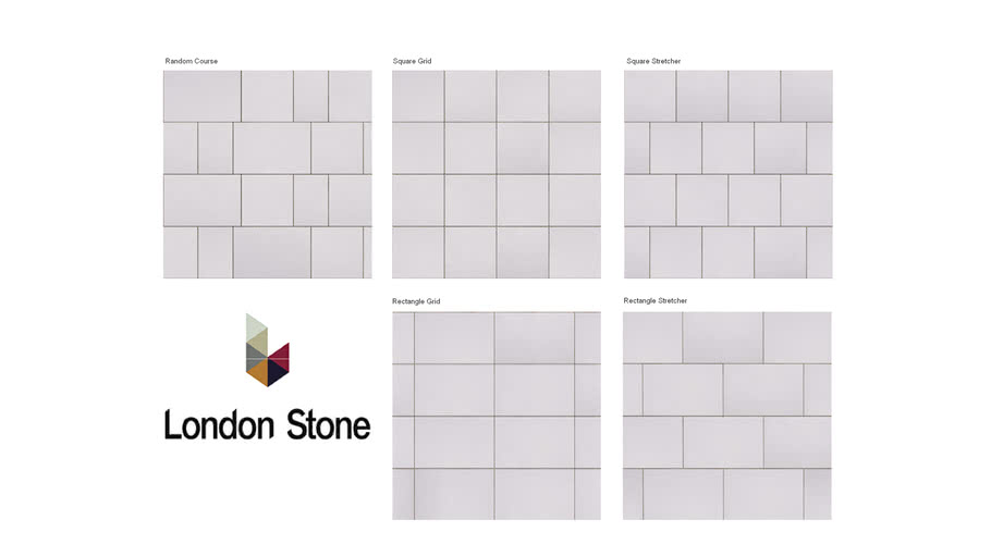 Contemporary Grey Sandstone Seamless Texture - Mixed Laying Pattern ...