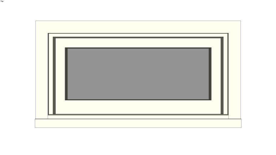 Marvin Wood Ultimate Double Hung Transom 2812 | 3D Warehouse