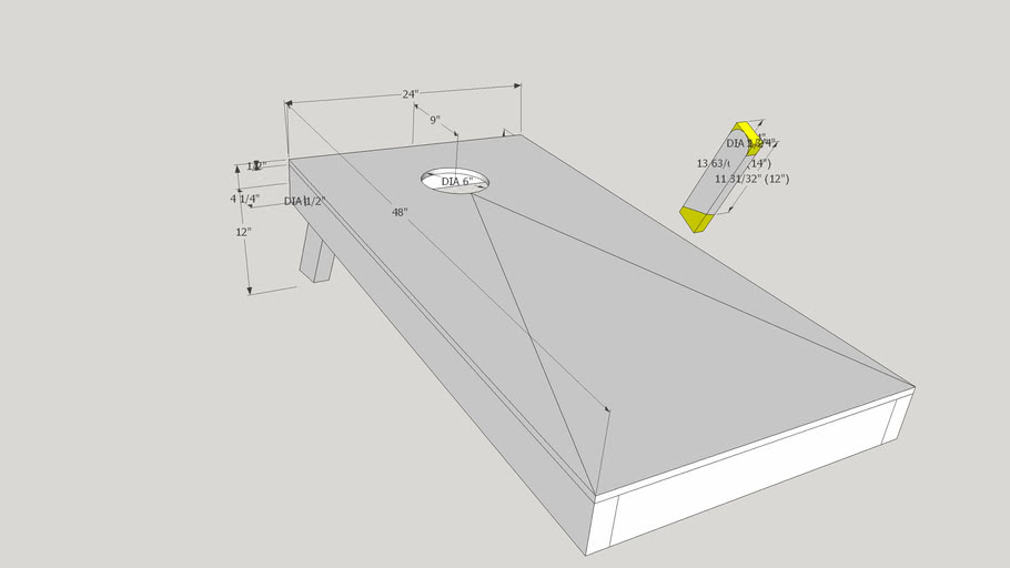 Cornhole | 3D Warehouse