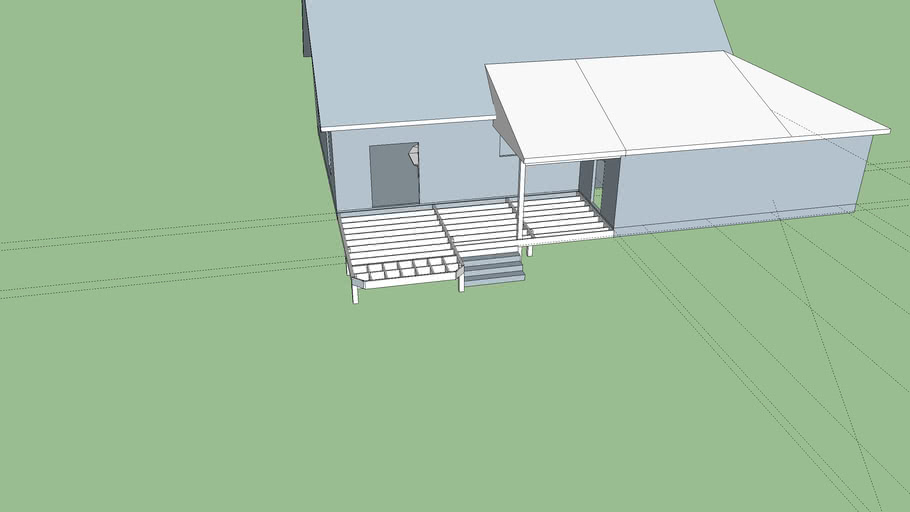 house with addition | 3D Warehouse