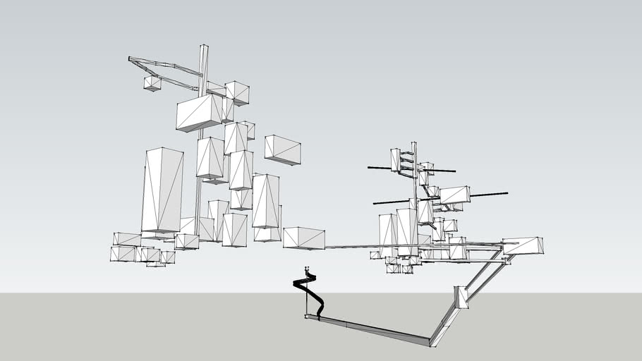 Massing model mine | 3D Warehouse