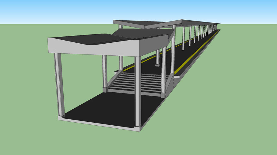 Stasiun KRL Id v2 | 3D Warehouse
