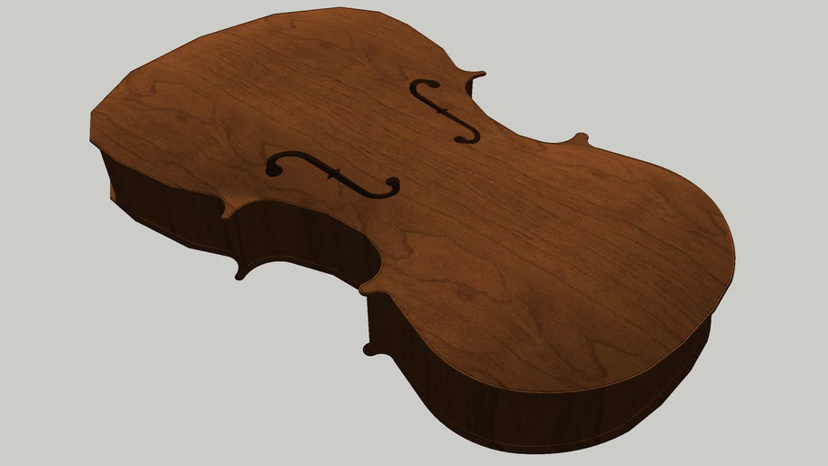 cello body | 3D Warehouse
