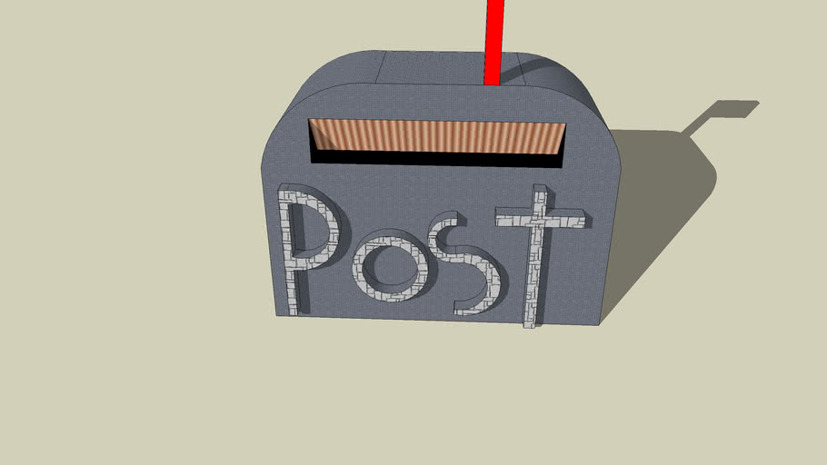 postbox | 3D Warehouse