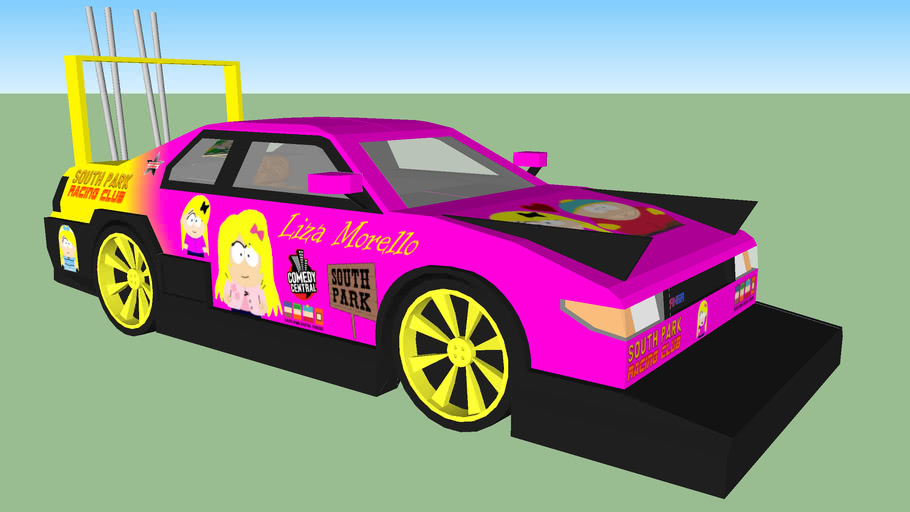 South Park Racing Club Liza Morello Car | 3D Warehouse