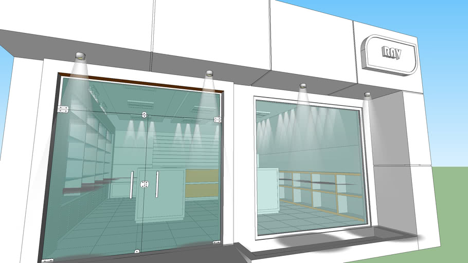 PRÉDIO COMERCIAL , LOJA | 3D Warehouse
