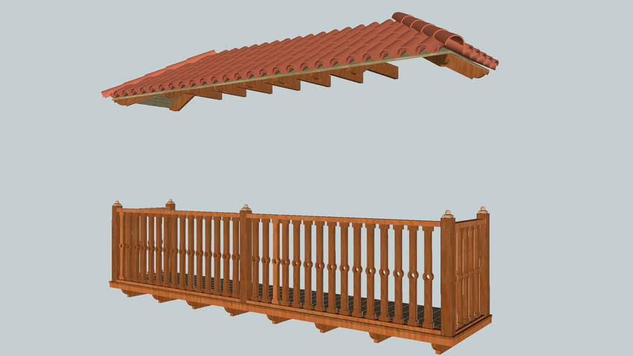 Balcony 3 | 3D Warehouse