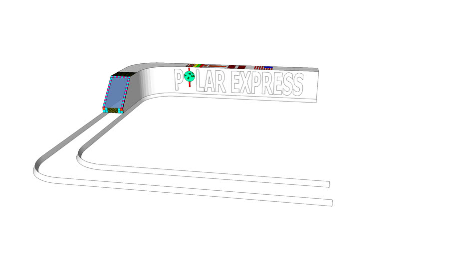 polar express train | 3D Warehouse