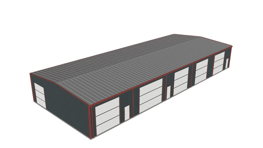 Metal Building | 3D Warehouse