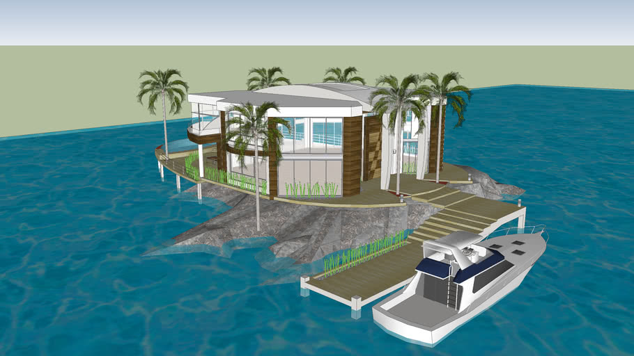 resort style house | 3D Warehouse