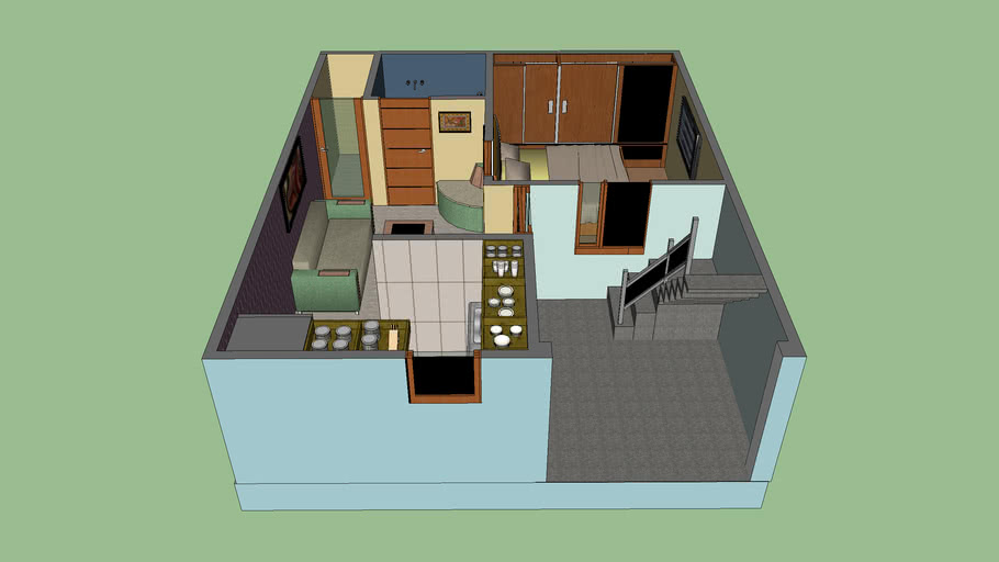 Top View Plan | 3D Warehouse