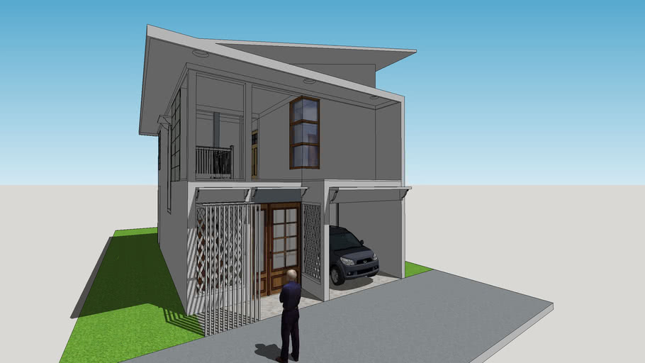 Minimalis modern house | 3D Warehouse