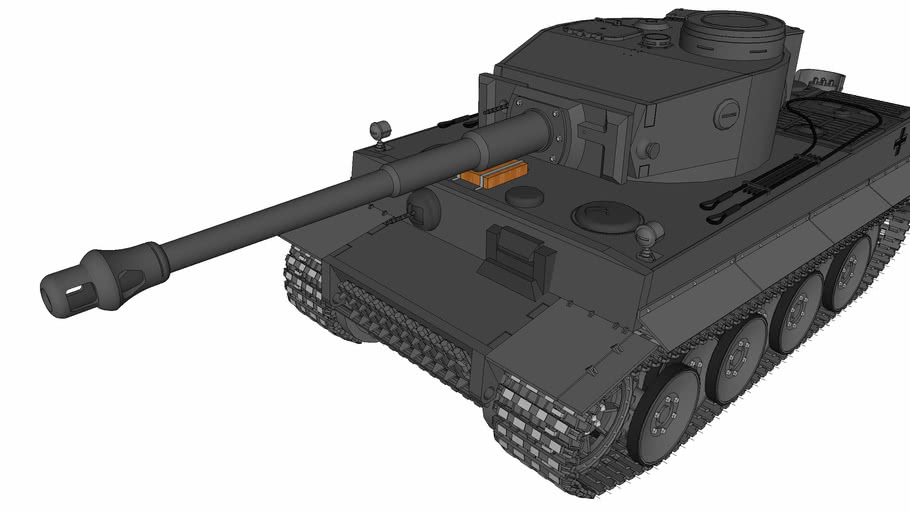 Panzer VI Tiger I | 3D Warehouse