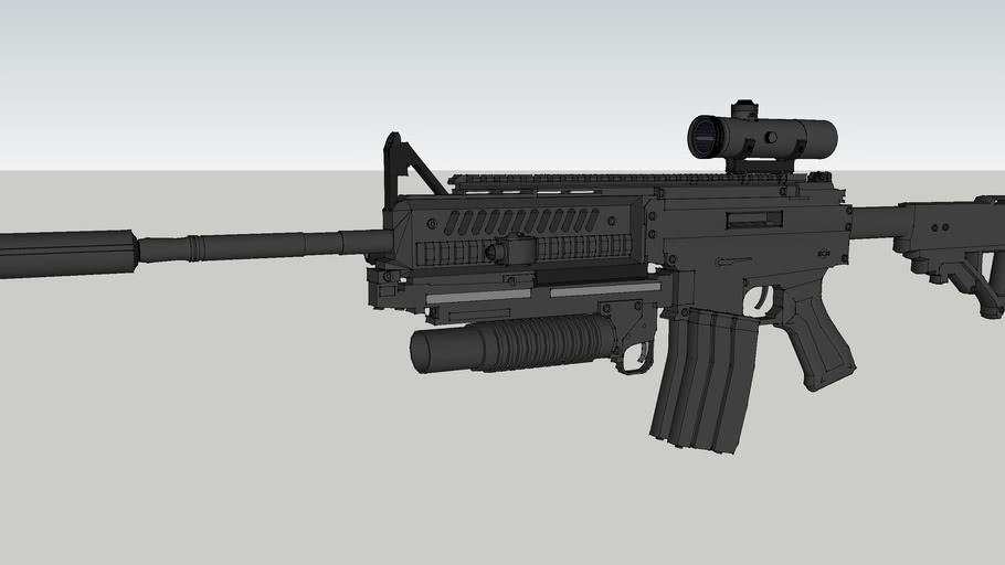 M4A1 | 3D Warehouse