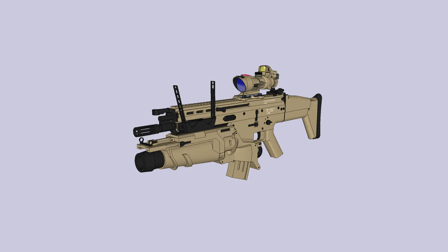FN-SCAR | 3D Warehouse