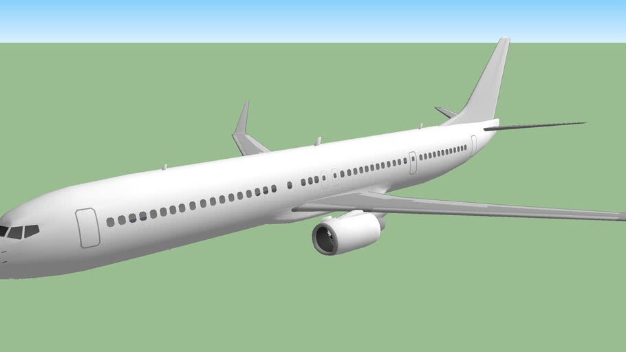 Template - Boeing 737-900ER | 3D Warehouse