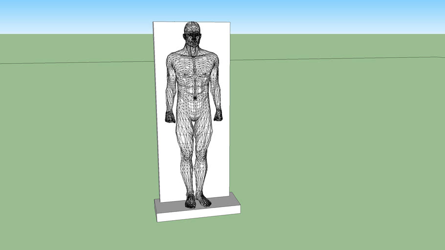 male statue | 3D Warehouse